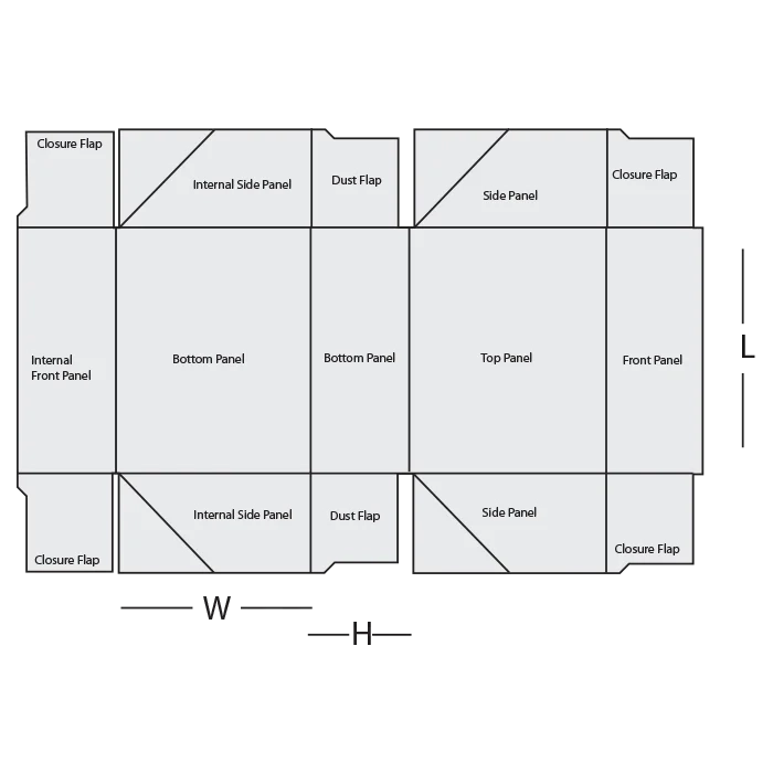 Four Corner Cake Box – ASM